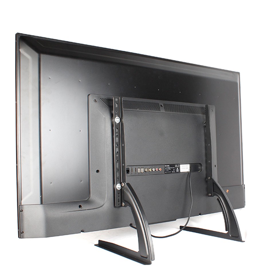Universal LCD Flat Screen TV Table Top Stand Base Padded Bottom Feet 22 ...