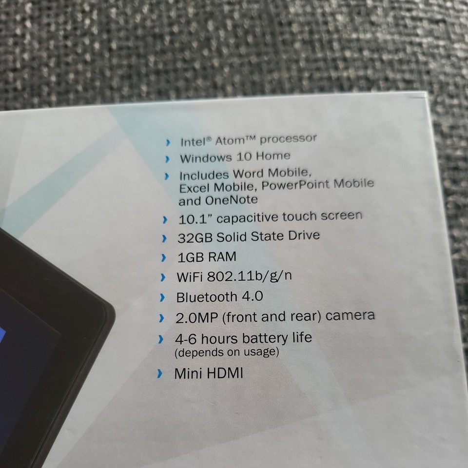 Tesco Connect tablet PC 32GB, Wi-Fi, 10in - Black | eBay UK