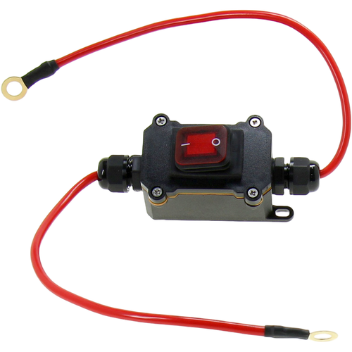12V 24V Motorcycle Battery Disconnect Switch Waterproof DC Rocker Style ...