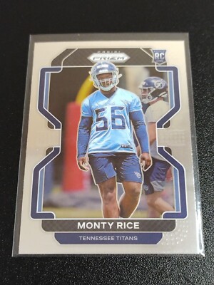 🔥📈2021 Prizm Monty Rice Rookie Base #420 Tennessee Titans RC📈🔥 | eBay
