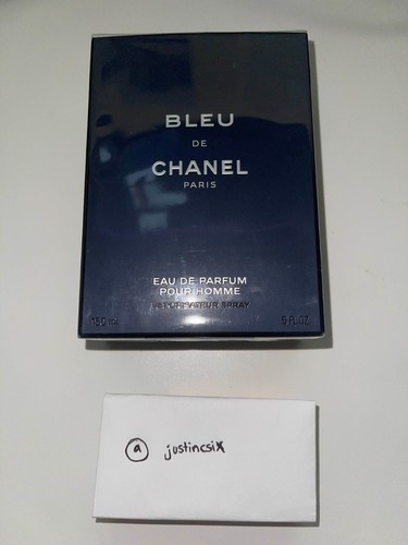 CHANEL BLEU de CHANEL MEN 5.0 oz (150 ml) EDP (NEW & SEALED) BATCH 9401 ...
