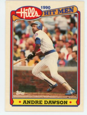 1990 TOPPS HILLS HIT MEN #15 - ANDRE DAWSON - CHICAGO CUBS | eBay