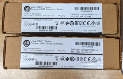 New Allen-Bradley AB 5069-IF8 Compact 5000 Analog Input Module 5069IF8 ...
