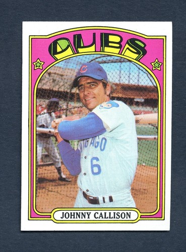 1972 Topps Baseball Card #364 Johnny Callison Cubs NrMT | eBay