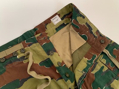 VTG Old Belgian Jigsaw Camo Pants Begetex Para Commando VTG Old Belgian Jigsaw Camo Pants Begetex Para Commando