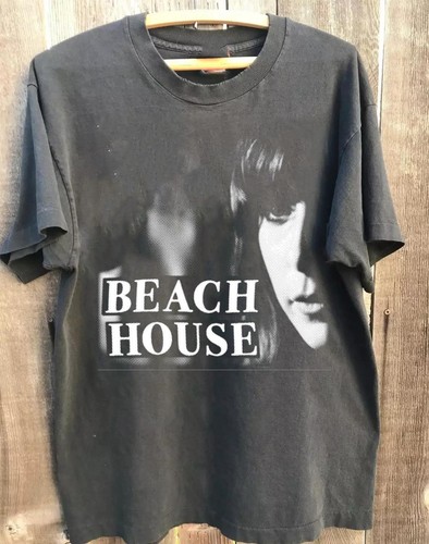 New Beach House Band Charcoal Color T SHIRT FULL SIZE | eBay