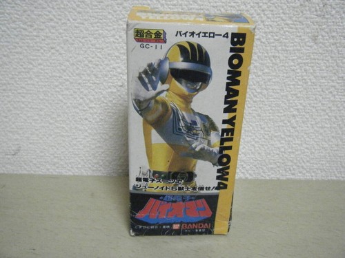 Original Item Chogokin GC 11 Super Electronic Bioman Bio Yellow 4 ...