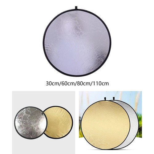 Light Reflector Collapsible Handle Reflector Round Light Diffuser Board ...