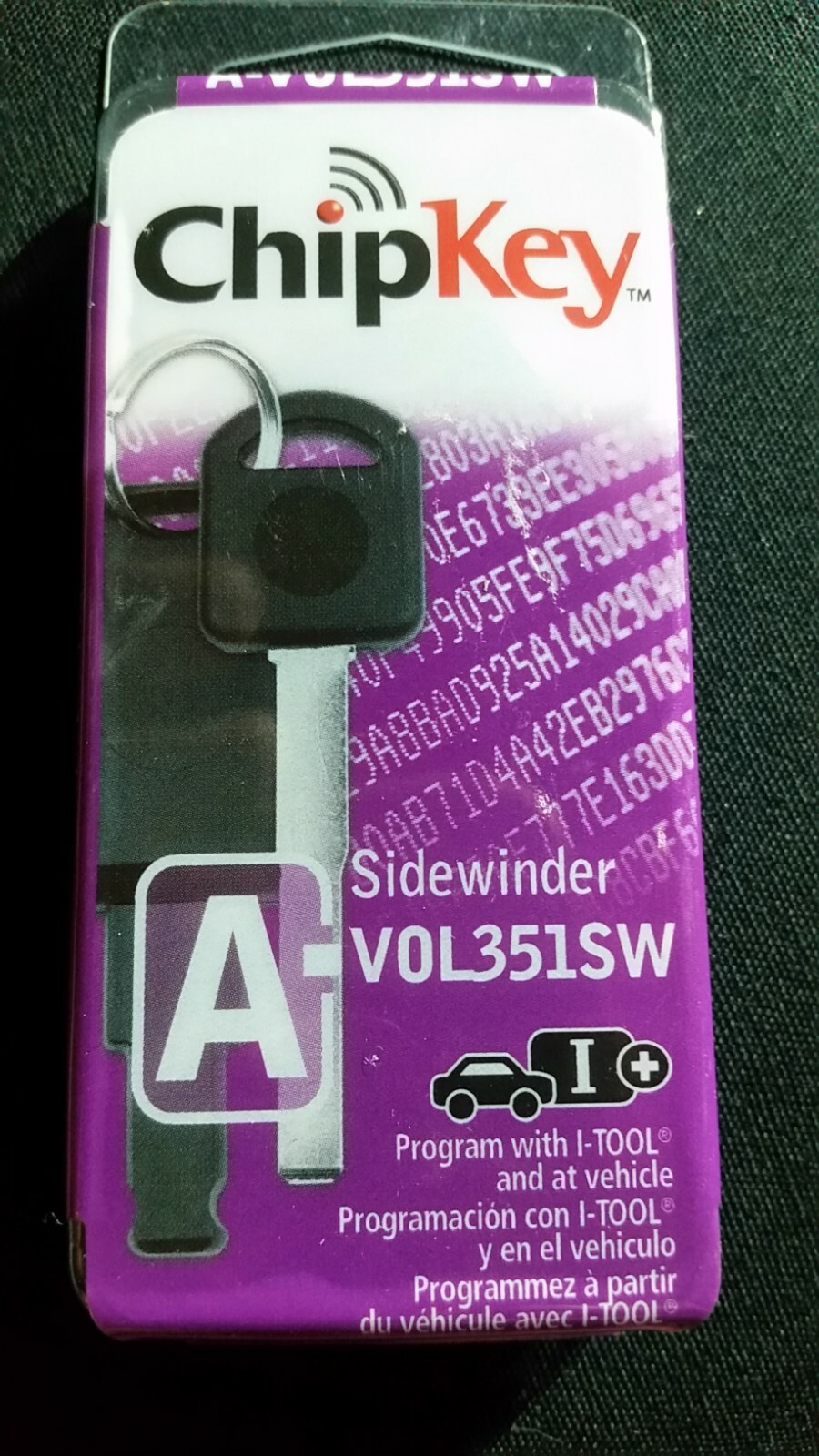 A-VOL351SW Hy-Ko Programmable Chip Key Chipkey | eBay