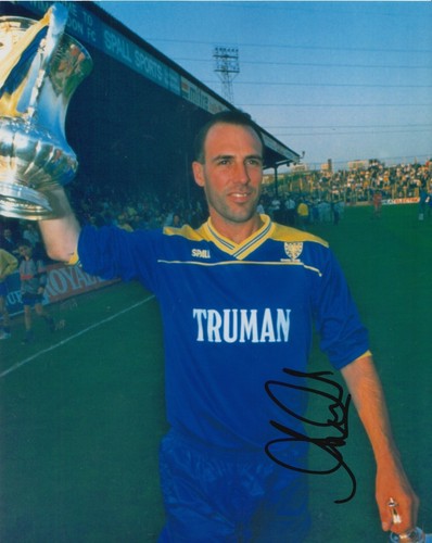 Alan Cork Hand Signed 10x8 Photo - Wimbledon Autograph. | eBay