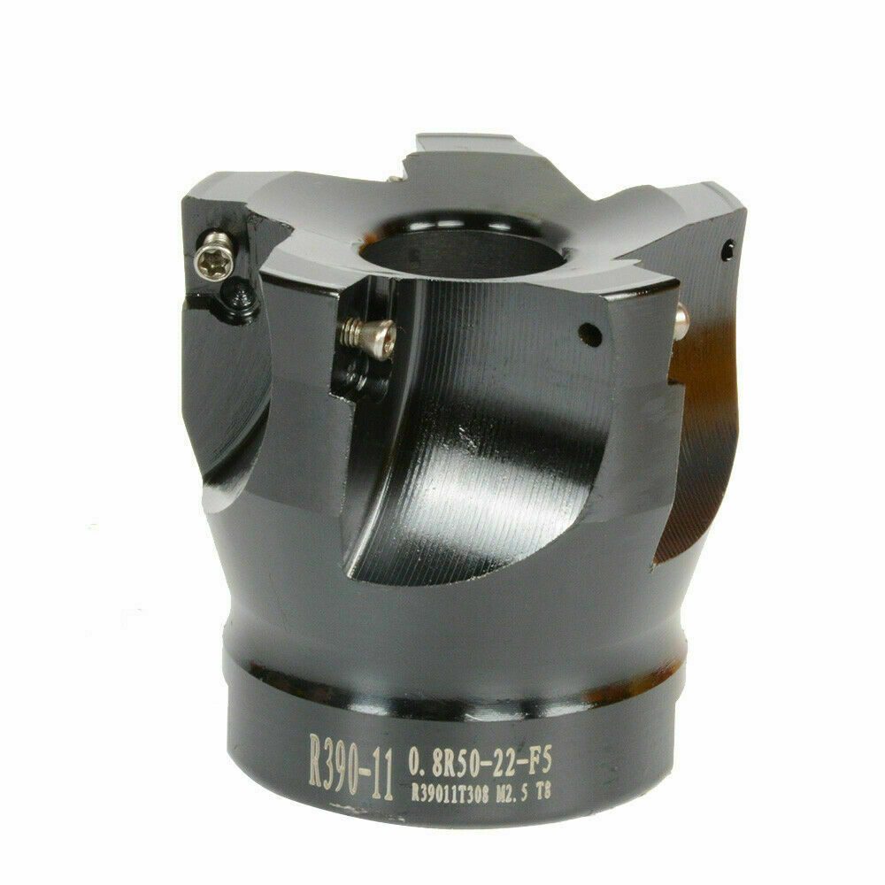 R390-050Q22-11L Round Face end mill Indexable face Milling cutter+5P ...