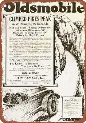 METAL SIGN - 1926 Oldsmobile Vintage Ad 01 - Old Retro Rusty Look | eBay