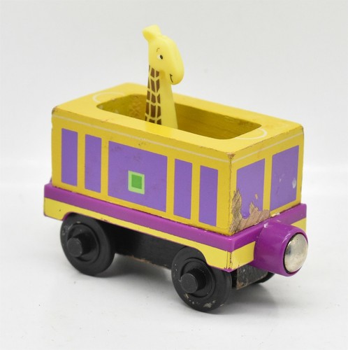 Chuggington Giraffe Safari Cargo Car Wooden Railway Train | eBay
