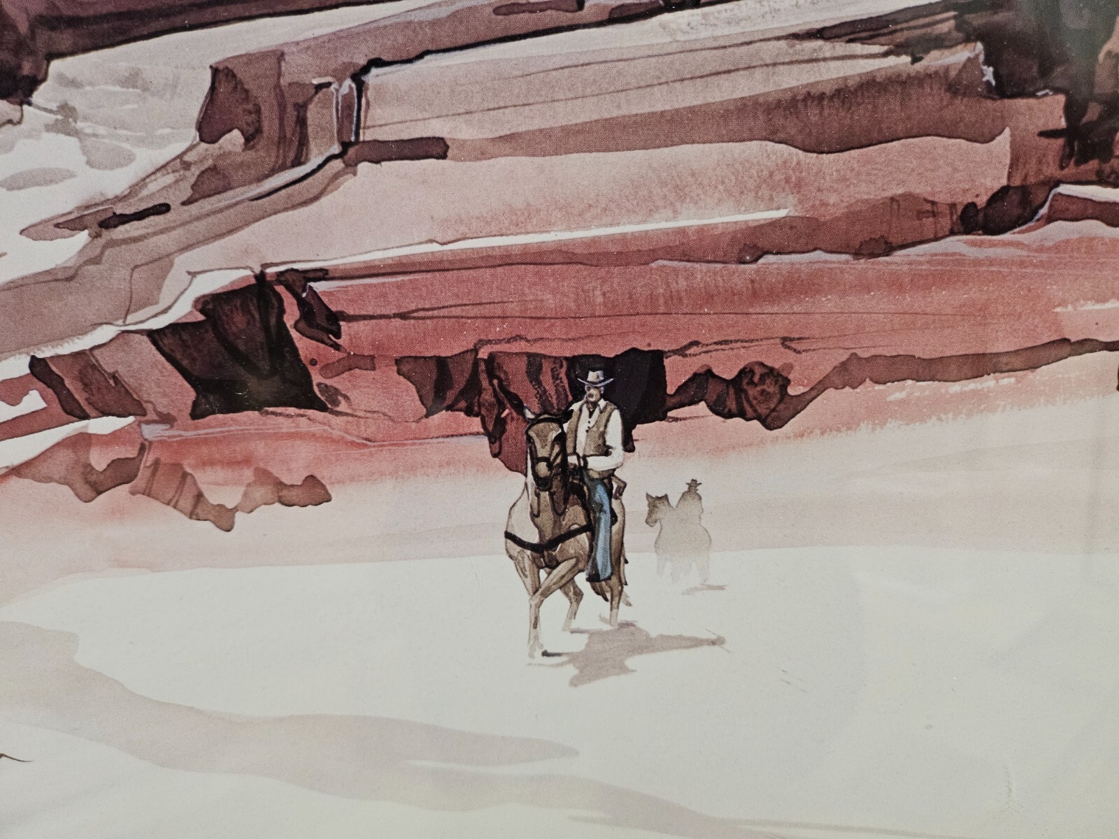Michael Atkinson Spring Thaw signed lithograph Framed & triple matted ...
