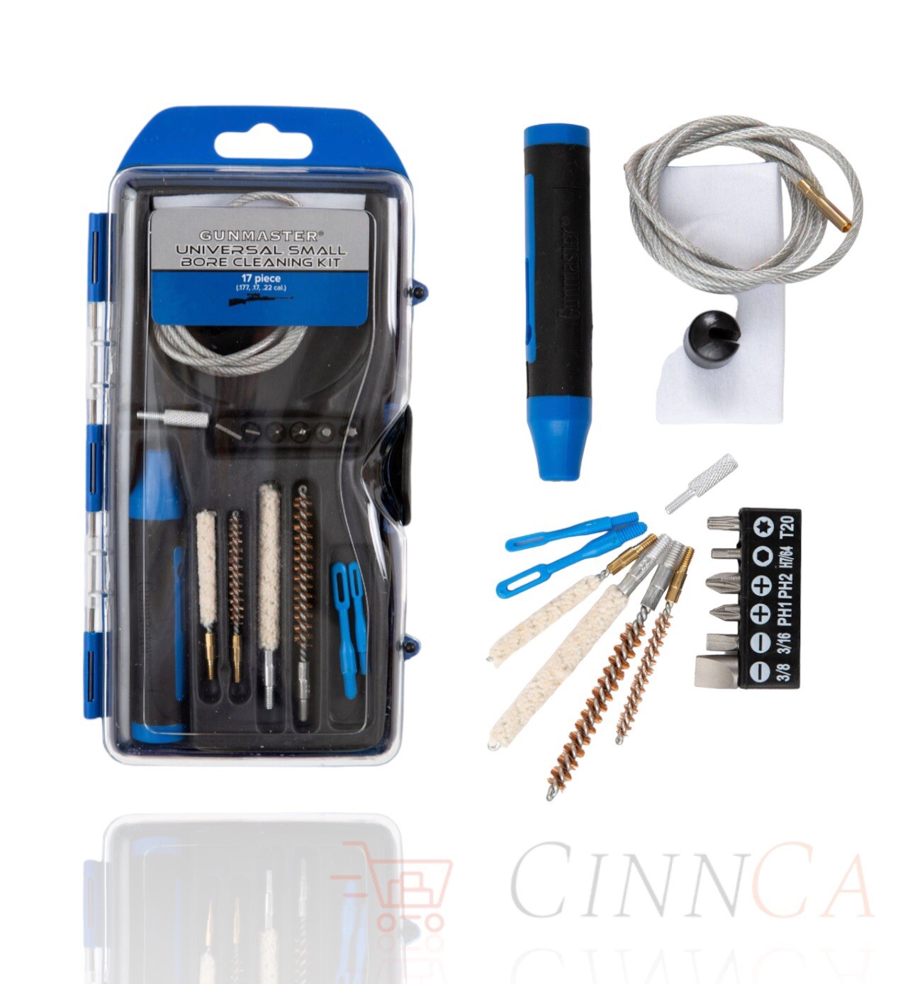 Gunmaster Universal small bore Cleaning Kit 17 piece | eBay