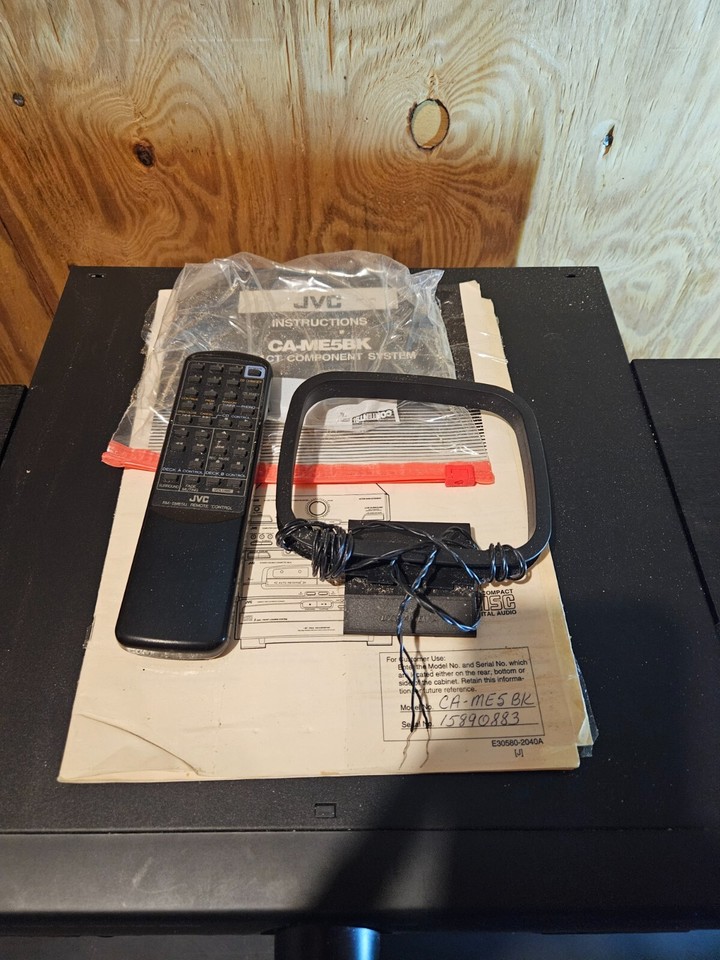 JVC Stack Stereo with matching speakers and remote | Aftermarket Branded