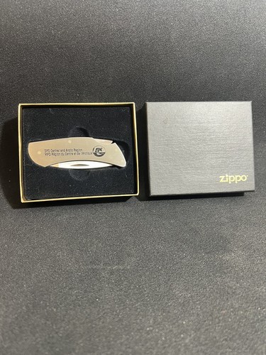 Vintage Zippo Advertising Knife DFO Central And Arctic Region | eBay
