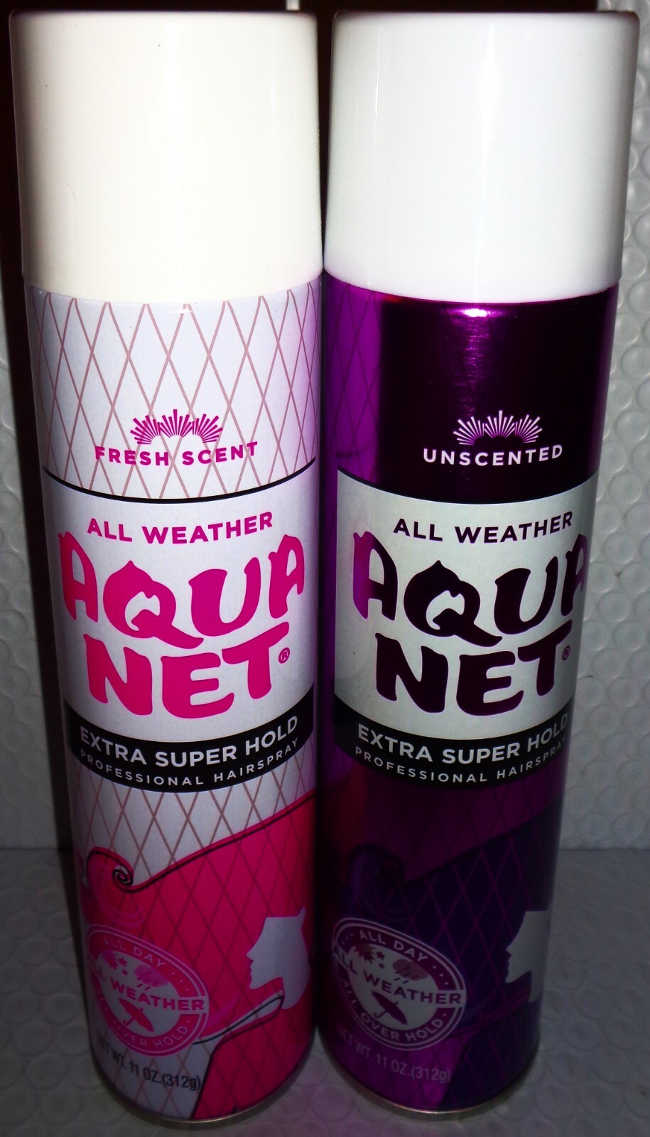 AquaNet Extra Super Hold Hair Spray (Unscented/FreshScent) Lot of 1 to ...