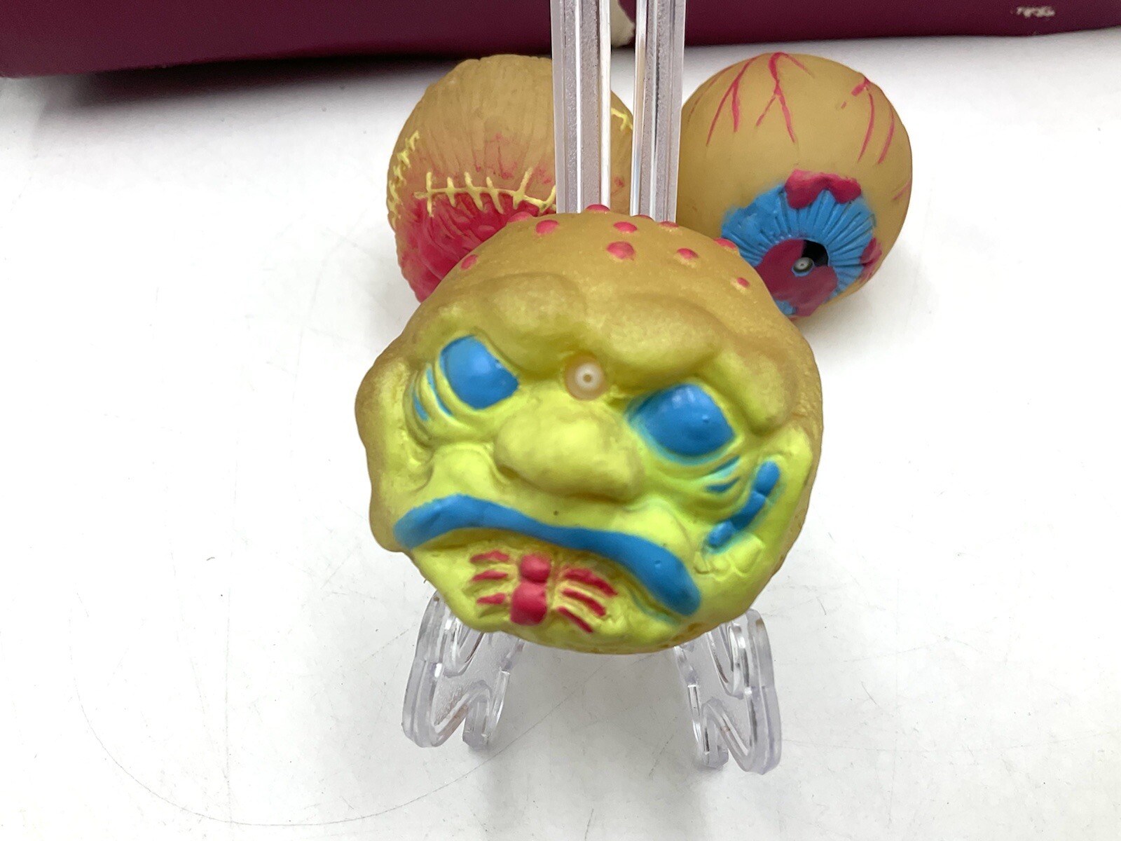Vintage KO Madballs Gross Wacky Ball Brains Monster Scary Ball + Box ...