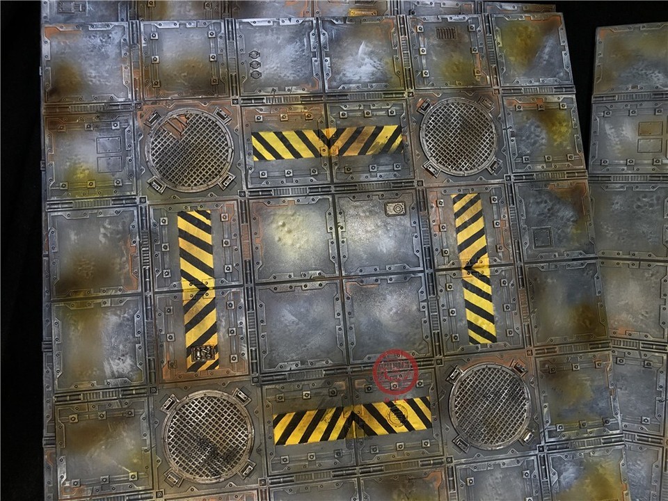 Boxed Games DPS painted Necromunda Zone Mortalis: Floor Tile Set SK2869 ...
