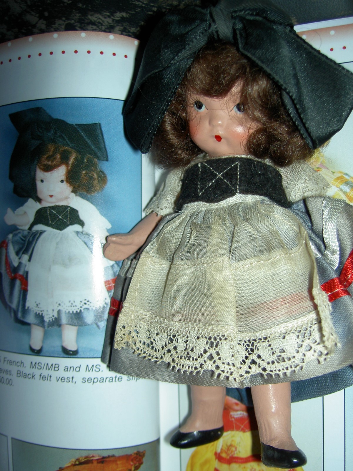 NANCY ANN Storybook BROTHER & SISTER PAIR jointed bisque MS dolls #85 ...