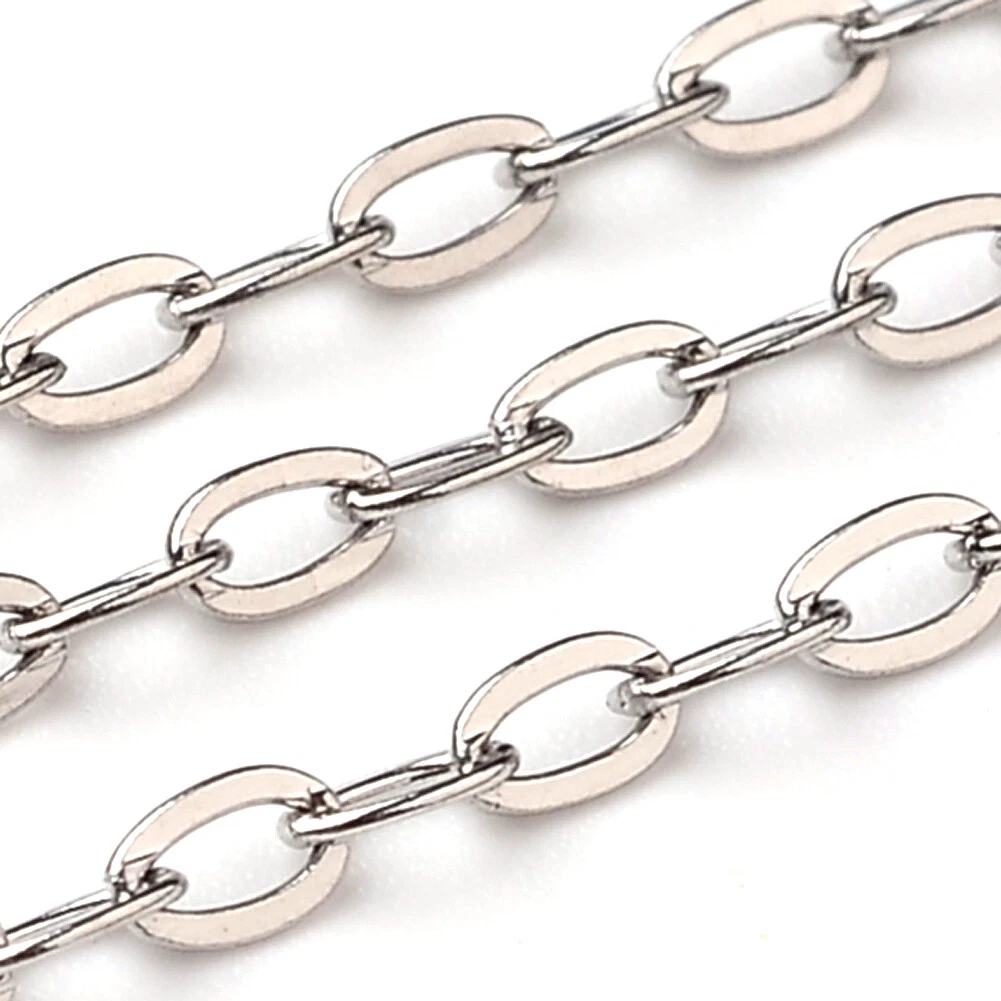Soldered Cable Chain Stainless Steel