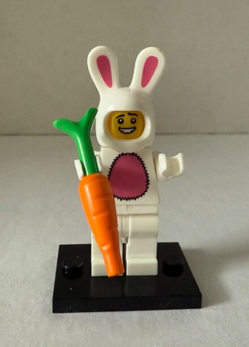 Lego Bunny Suit Guy Collectible Minifigure Series 7 CMF Complete Carrot ...