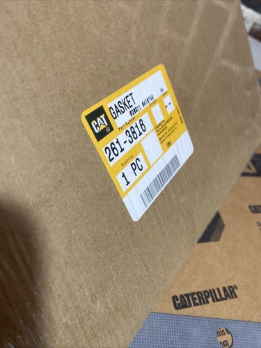 *2-lot* Genuine Catepillar Cat 261-3816 Oil Pan Gasket 2613816 Factory ...