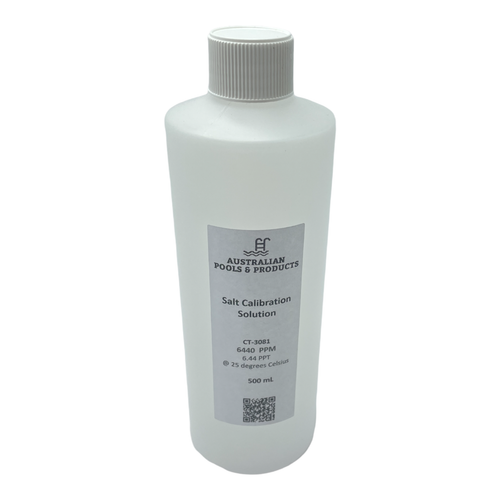 Salt Calibration Solution 500mL 6440ppm Salinity Test Meter Liquid ...