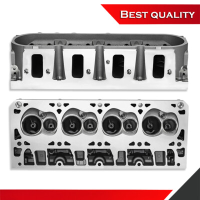 Pair Cylinder Heads 70cc Chamber 265cc Intake 823 5364 Suit GM LS3 L92 ...