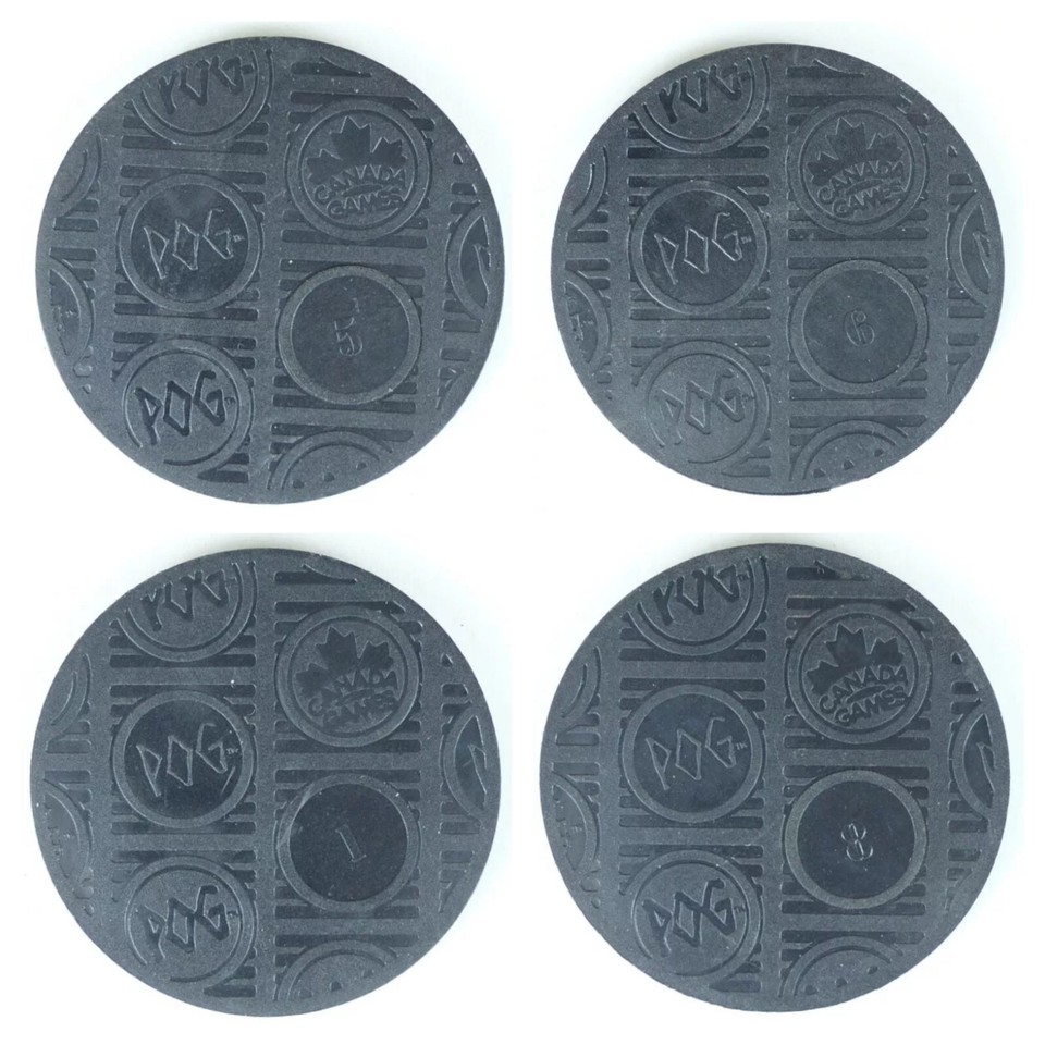 Lot of 4 Gargoyles Authentic POG Kini Slammers The World Pog Federation ...