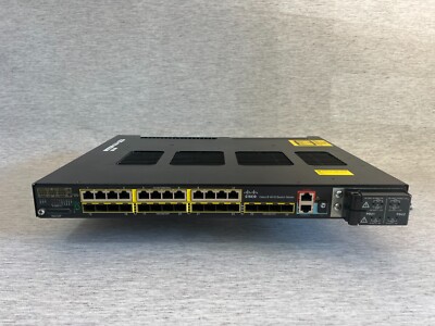Cisco IE-4010-16S12P 12GE SFP, 12GE Copper PoE+ NO Power Supply | eBay ...