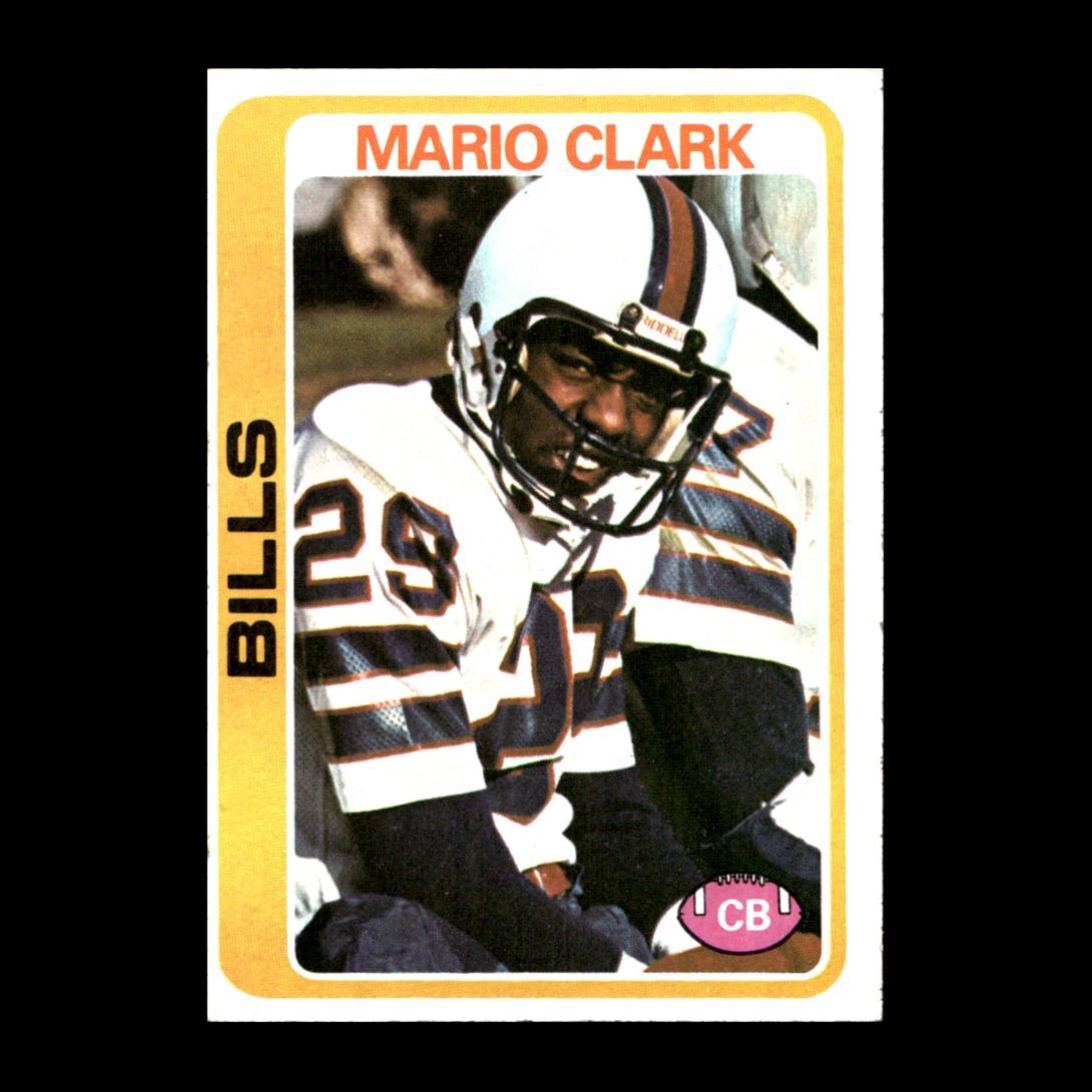 Mario Clark 1978 Topps Rookie Buffalo Bills #57 R308C 3 | eBay