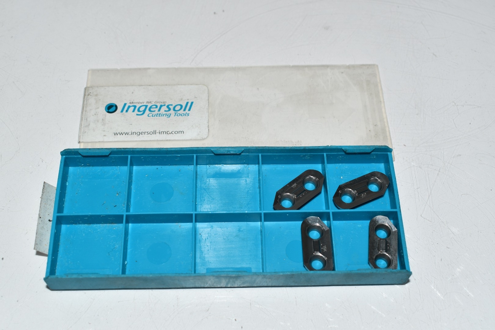 Pack of 4 NEW Ingersoll Carbide Inserts XEET250450R-P Grade: IN15K ...