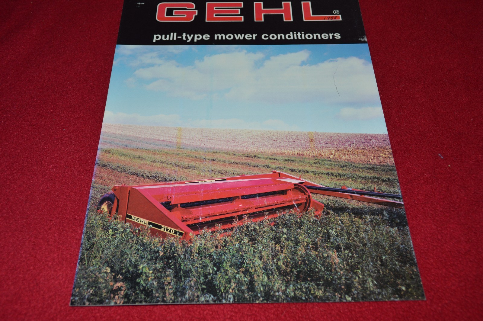 Gehl 2140 2170 Haybine Mower Conditoner Dealer Brochure YABE13 | eBay