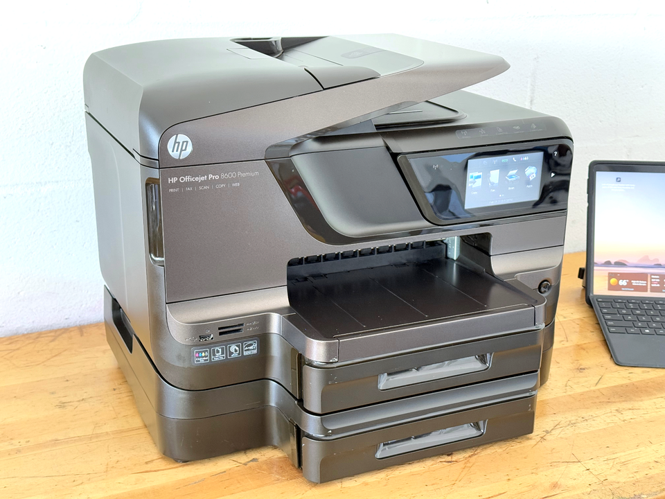 HP OfficeJet Pro 8600 Premium Printer With Two Paper Trays N911 - FULLY ...