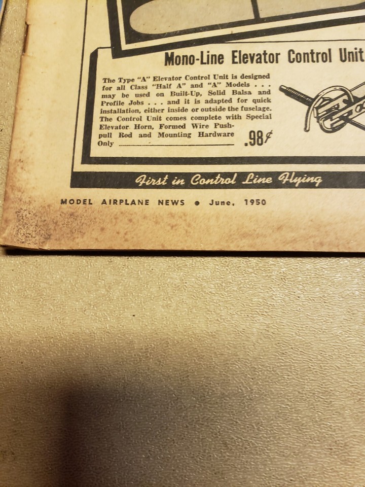 Vintage Lot of 4 Model Airplane News Magazines 1948 - 1952 Aviation ...