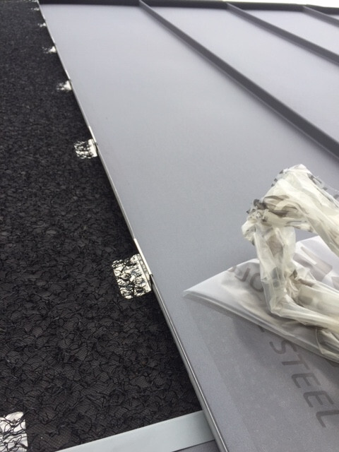 Snap Together Standing Seam Roof System Sample Materials | eBay