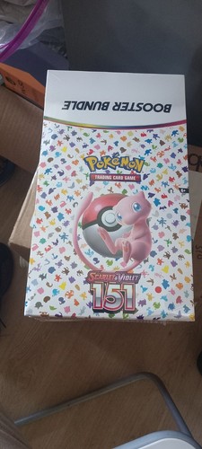 Pokemon 151 Booster Bundle Display Case - Factory Sealed - 10 Bundles ...