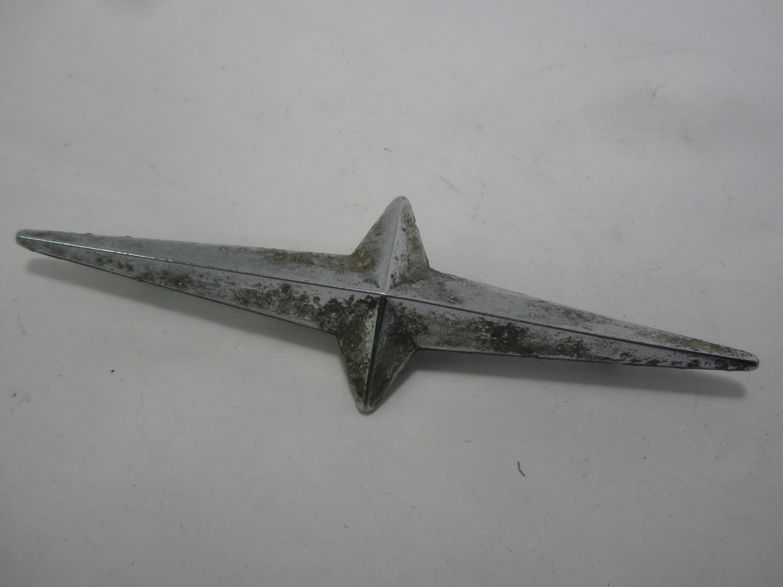 55-58 Pontiac Star Chief Chieftain Chrome Star Emblem USED | eBay