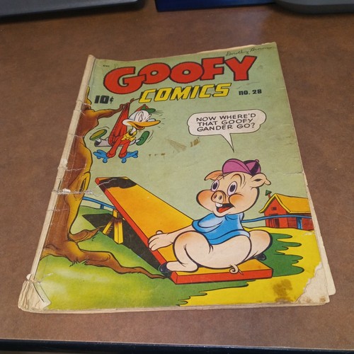 Goofy Comics #28 (Animated comics 1948) Golden Age Funny Animal precode ...