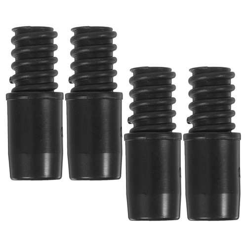 4Pc Broom Extension Pole Adapter Tip Plastic Threaded Handle Tip ...