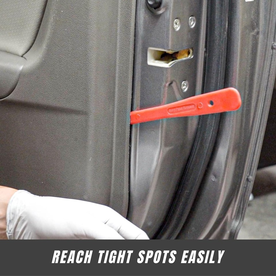 Auto Trim Removal Tool Set Nylon Plastic Car Interior Panel Fastener ...