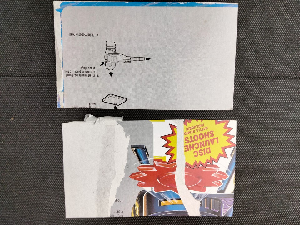 Vintage G.I. Joe Destro File Card Only ARAH Hasbro No Figure | eBay