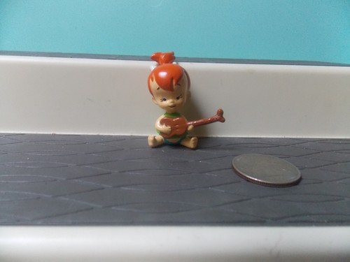 Hanna Barbera Flintstone Pebbles figure 1.5" | eBay