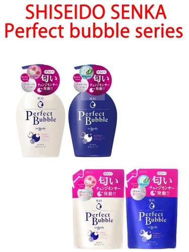 [NEW]SHISEIDO senka perfect bubble body soap 4variations | eBay