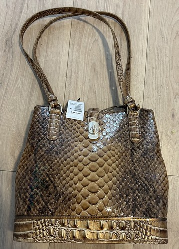NWT Brahmin Fiora Macchiato Mansouri Shoulder Bag Retails for $415 ...