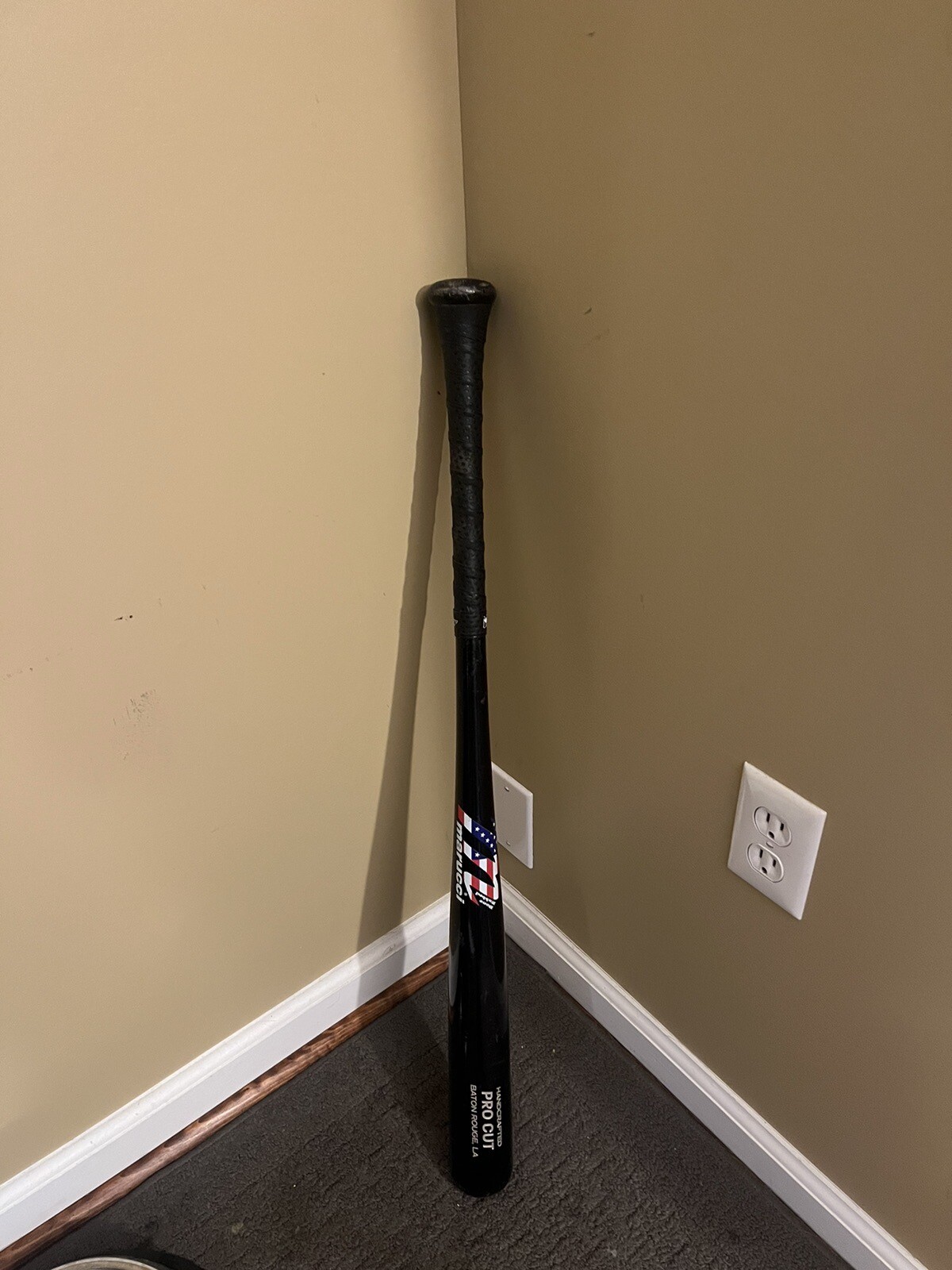 Marucci Pro Cut Top-Quality Bone Rubbed Durable Maple USA Wood Baseball ...