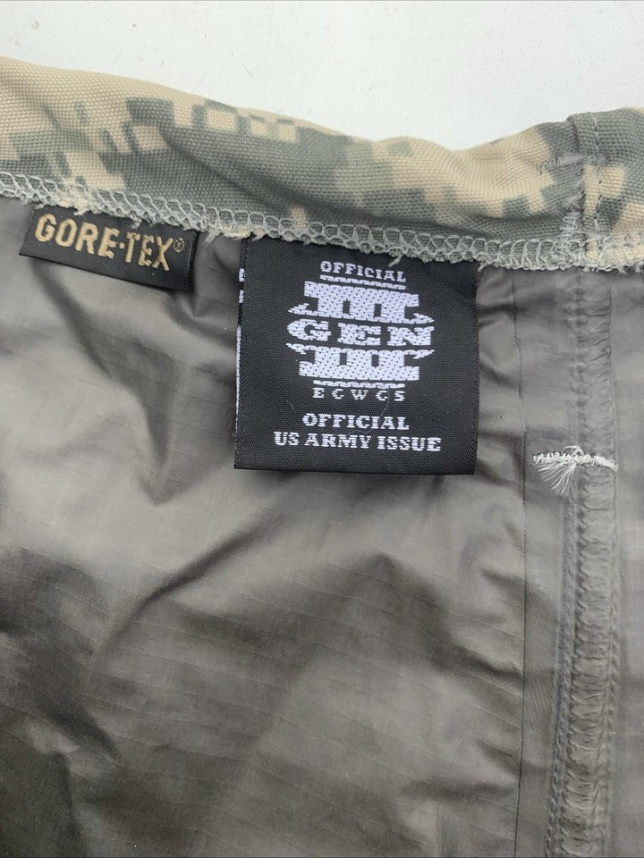 GEN III ECWCS Soft Shell Cold Weather Trousers Camo UCP Army Issue Men ...