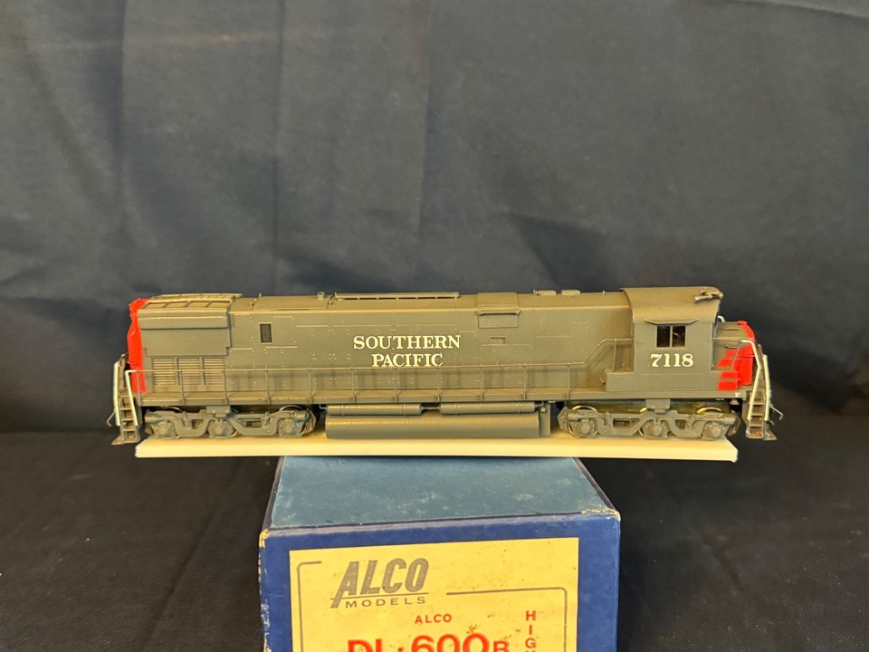 HO Scale Brass Alco Models Southern Pacific DL-600B High Hood PAINTED ...